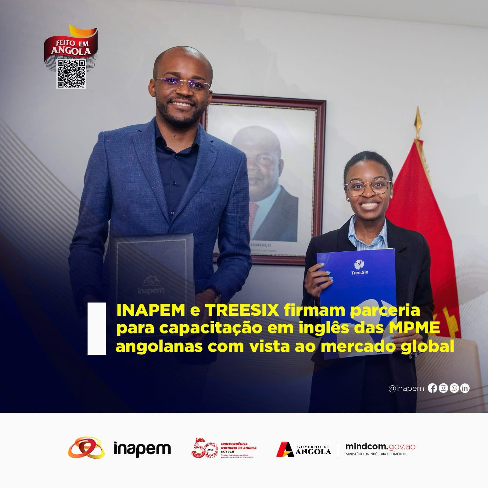 𝗜𝗡𝗔𝗣𝗘𝗠 𝗲 𝗧𝗥𝗘𝗘𝗦𝗜𝗫 𝗳𝗶𝗿𝗺𝗮𝗺 𝗽𝗮𝗿𝗰𝗲𝗿𝗶𝗮 𝗽𝗮𝗿𝗮 𝗰𝗮𝗽𝗮𝗰𝗶𝘁𝗮𝗰̧𝗮̃𝗼 𝗲𝗺 𝗶𝗻𝗴𝗹𝗲̂𝘀 𝗱𝗮𝘀 𝗠𝗣𝗠𝗘 ...