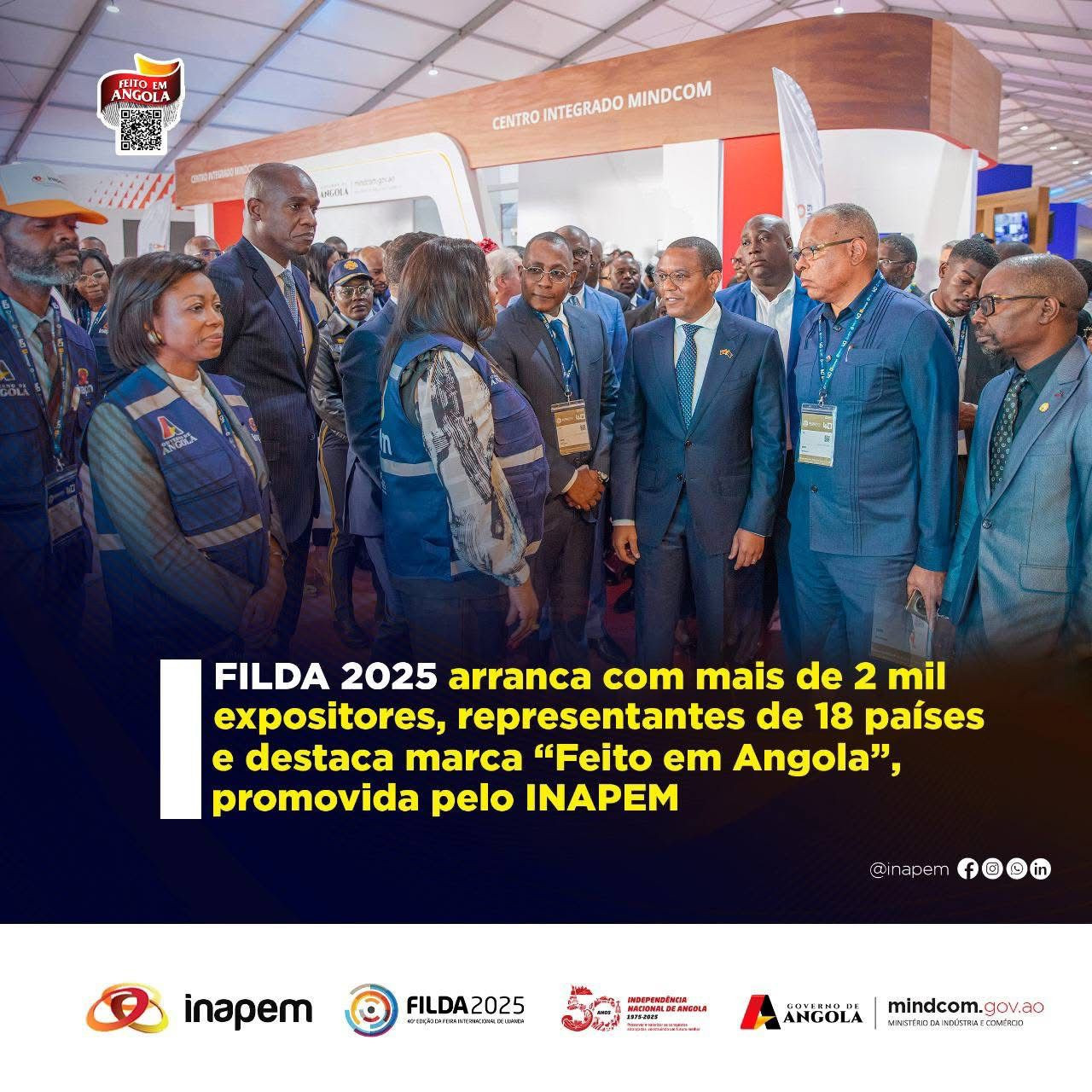 𝐅𝐈𝐋𝐃𝐀 𝟐𝟎𝟐𝟓 𝐚𝐫𝐫𝐚𝐧𝐜𝐚 𝐜𝐨𝐦 𝐦𝐚𝐢𝐬 𝐝𝐞 𝟐 𝐦𝐢𝐥 𝐞𝐱𝐩𝐨𝐬𝐢𝐭𝐨𝐫𝐞𝐬, 𝐫𝐞𝐩𝐫𝐞𝐬𝐞𝐧𝐭𝐚𝐧𝐭𝐞𝐬 𝐝𝐞 𝟏𝟖 ...