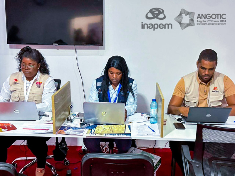 INAPEM expõe serviços no Angotic 2024