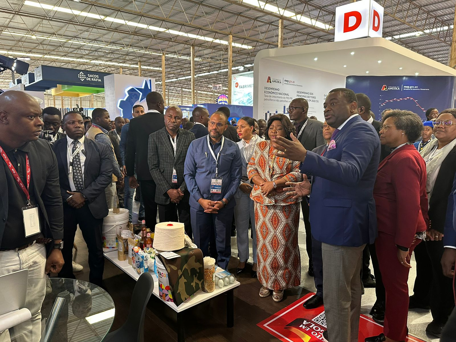 FILDA 2023: Vice-Presidente da República visita stand do Feito em Angola