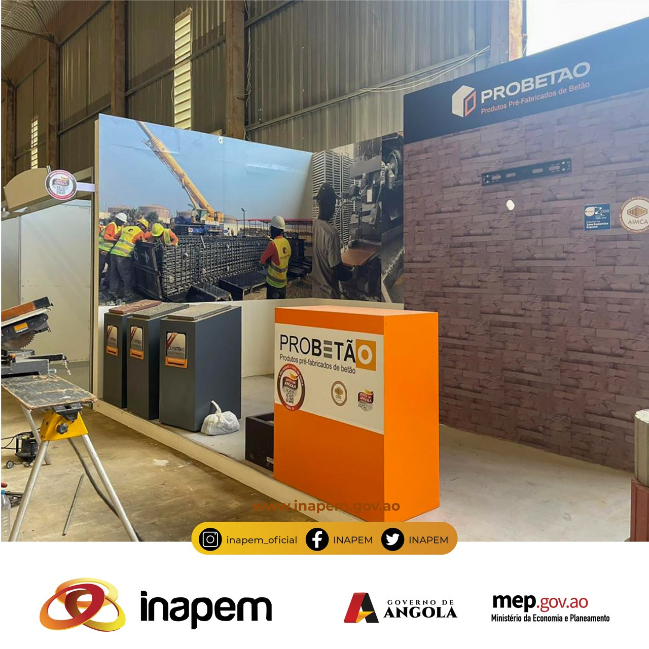 Trabalhos de organização dos stands da EFA 2022 decorrem a todo vapor